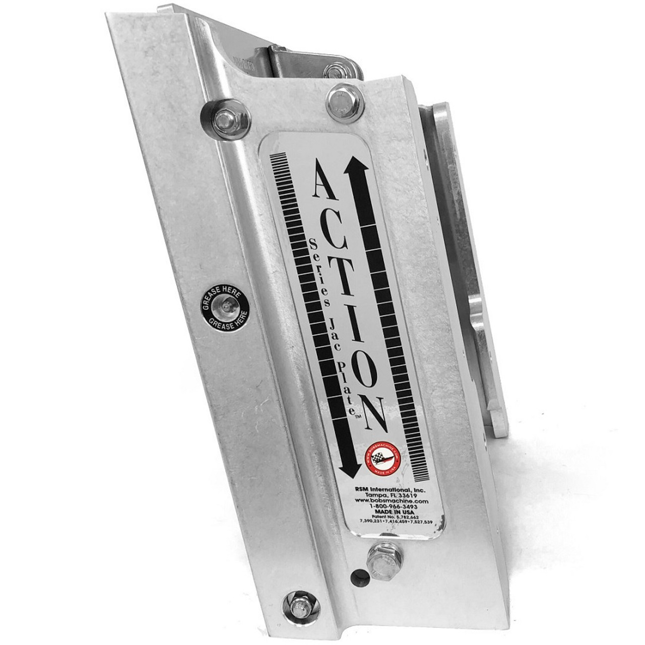 4" Setback Action Series Jack Plate - All Marine Spares Pty Ltd