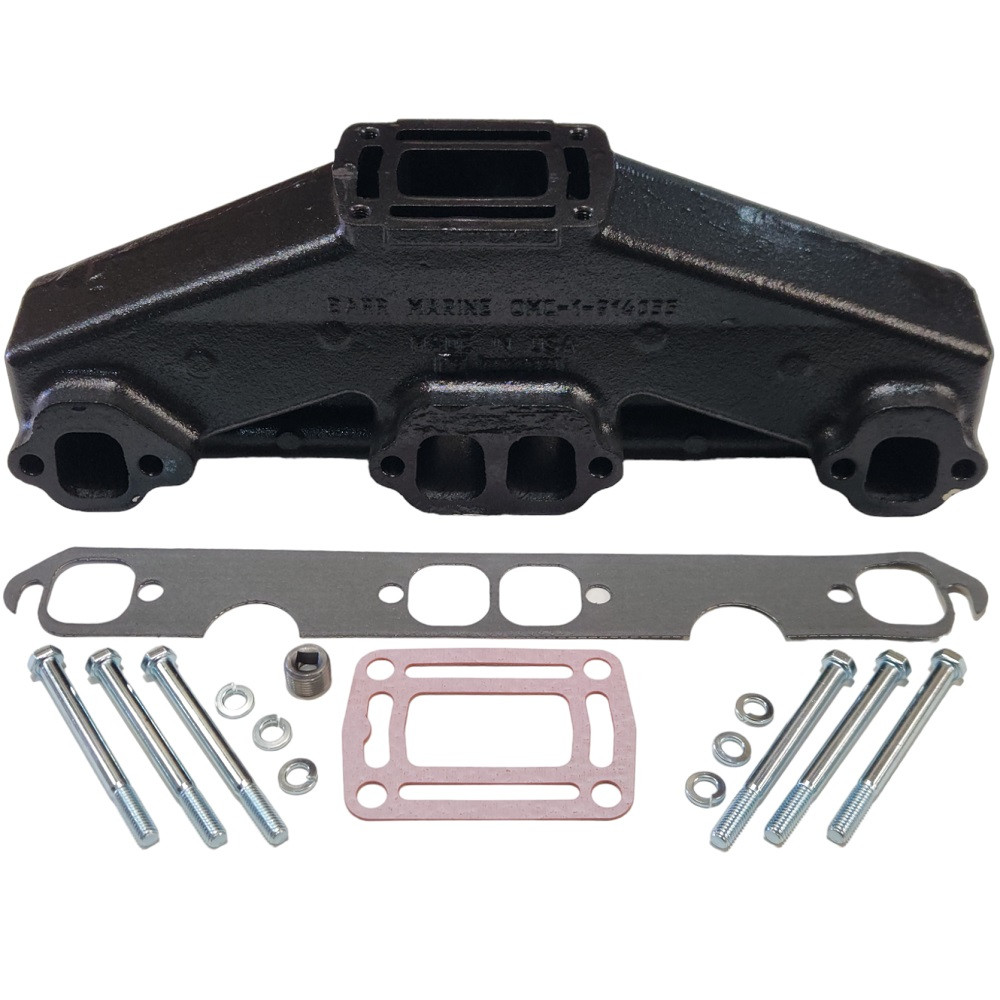 Volvo Penta V8 5.0L & 5.7L BARR Exhaust Manifold And Riser Kit