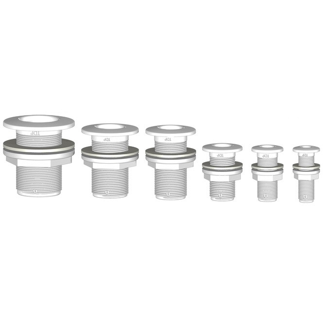 Skin Fittings - Domed White