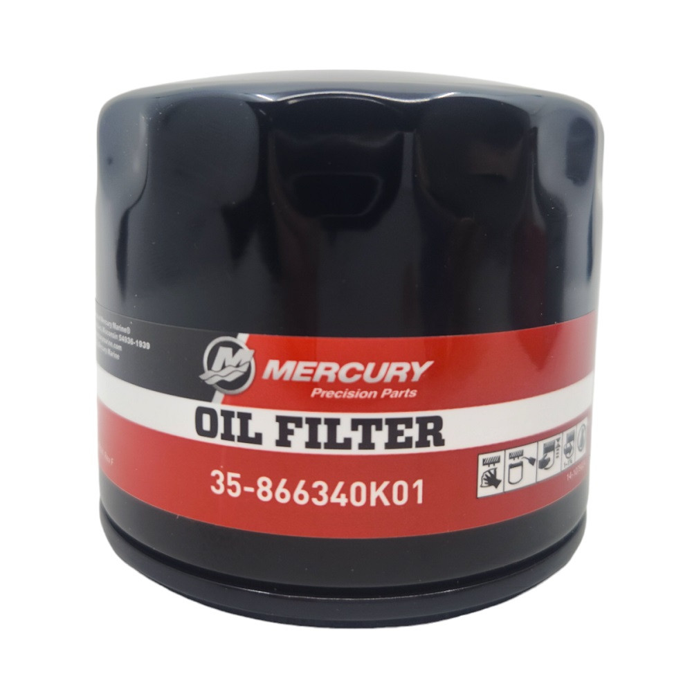 35-866340K01 - Mercruiser Remote Spin On Oil Filter