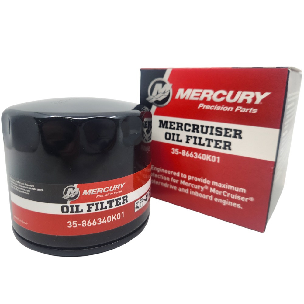 35-866340K01 - Mercruiser Remote Spin On Oil Filter