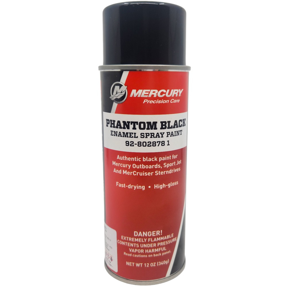 92-802878Q 1 - Mercury Phantom Black Spray Paint