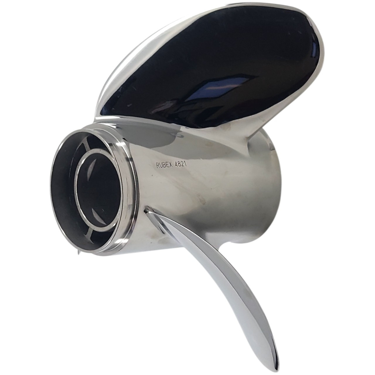 Mariner 40-140HP Rubex Hydro Stainless Steel 3 Blade Propeller (5 Pitch ...
