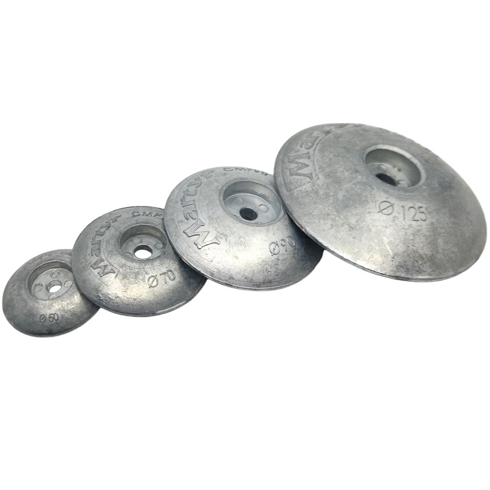 Zinc Rudder Disc Anodes - All Marine Spares Pty Ltd
