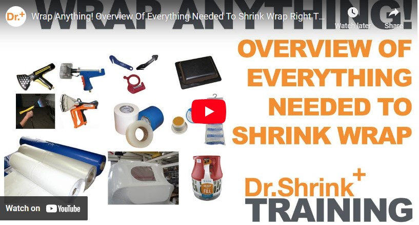 Dr Shrink - Training Video Wrap Anthing! with Shrink Wrap - All Marine ...