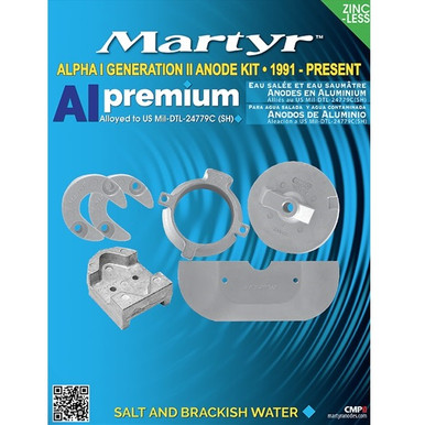 Mercury Alpha 1 Gen 2 Anode Kit