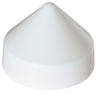 White Conical Piling Caps