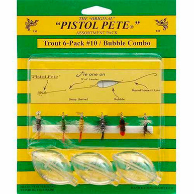 Pistol Pete Trout Bubble Combo Kit Sz 10 - Freedom Outfitters