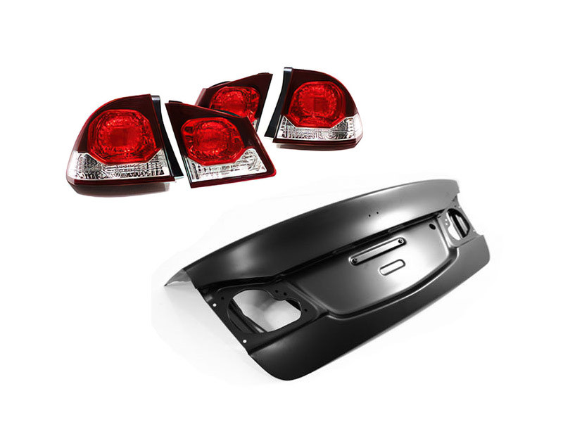 06-11 Honda Civic JDM Rear End Tail Light + Trunk Conversion Kit ...