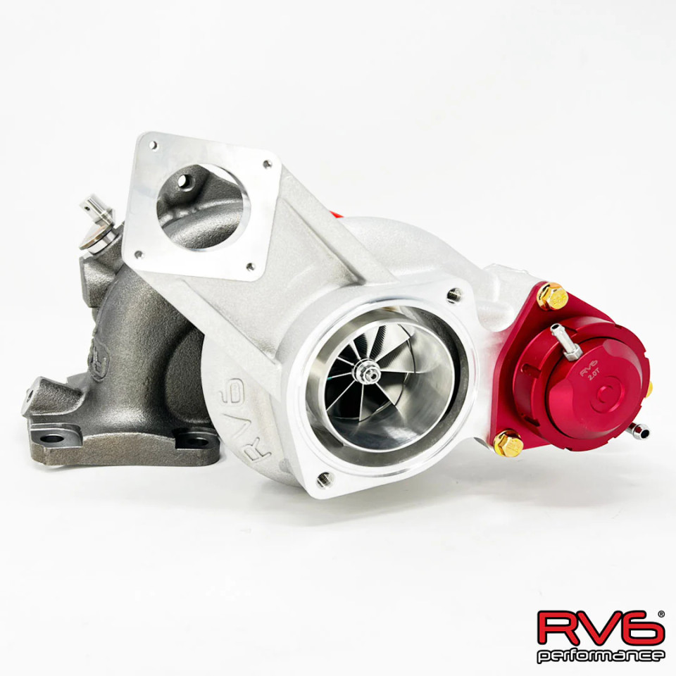RV6 R660AS AntiSurge / T51R RED Ball Bearing Turbo with CF Inlet pipe ...