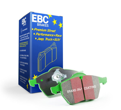 EBC Green Stuff Front Brake Pads 2016-2021 & 2022-2026 Honda Civic (non ...