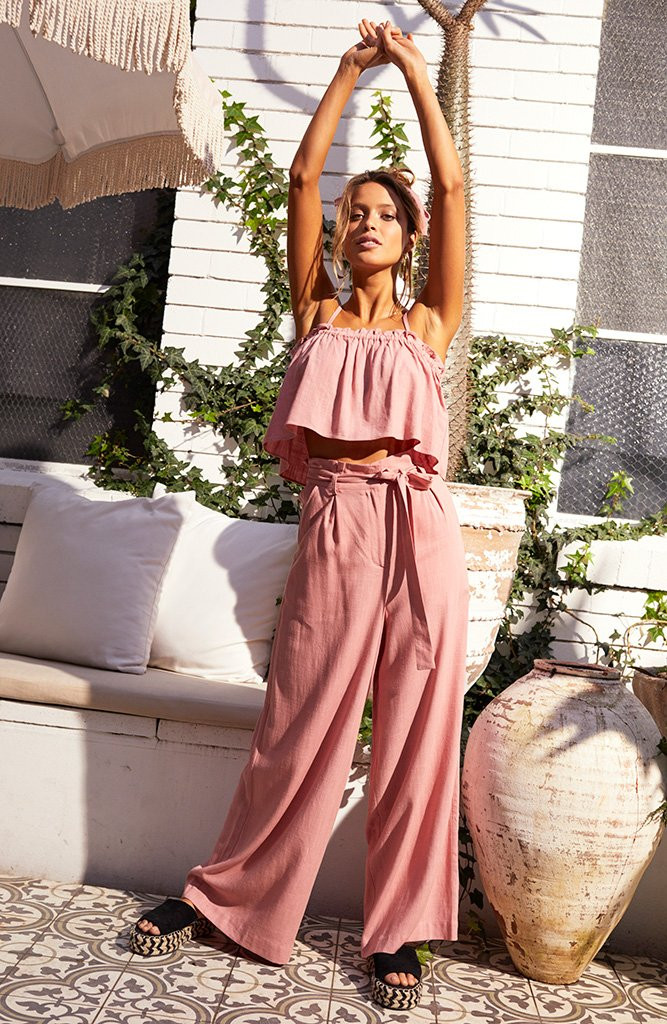 Daybreak Swing Cami - Rose
