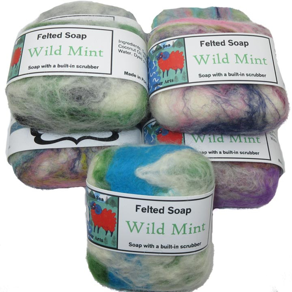 Felted Soap - Handmade in Kitsap County, WA