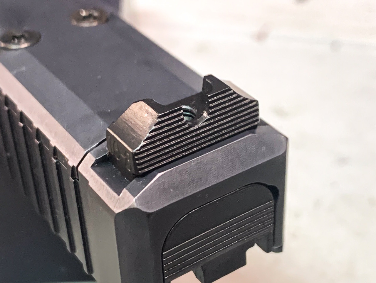 Glock Rear Sight, Low Profile, Standard Height - 10-8 Performance