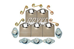 5/16" Self Ejecting button, Springs, Back Plates