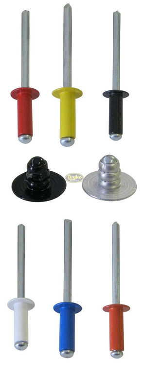 Small Head Multi-Grip Rivets 50 ct. 1/8"