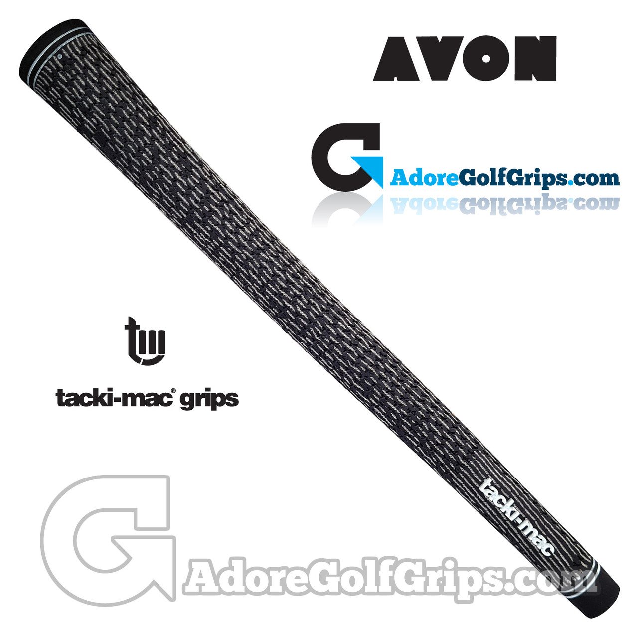 Avon Tacki-Mac Tour Select Midsize Full Cord Grips - Black