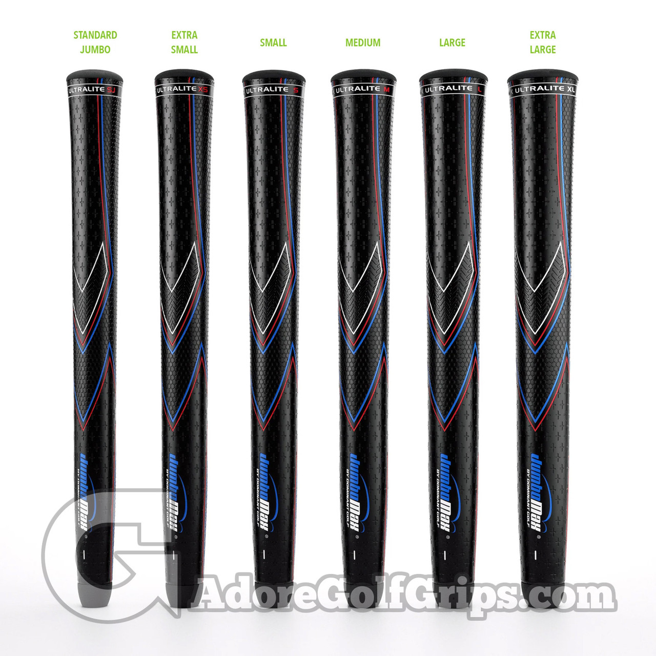 JumboMax JMX UltraLite Series Jumbo (STANDARD JUMBO +1/8") Grips ...