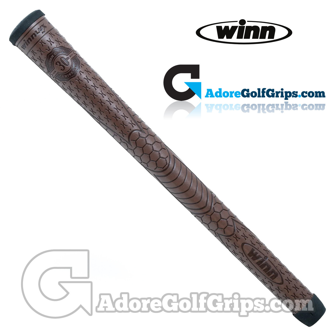 Winn WinnLux Standard Grips - Chocolate