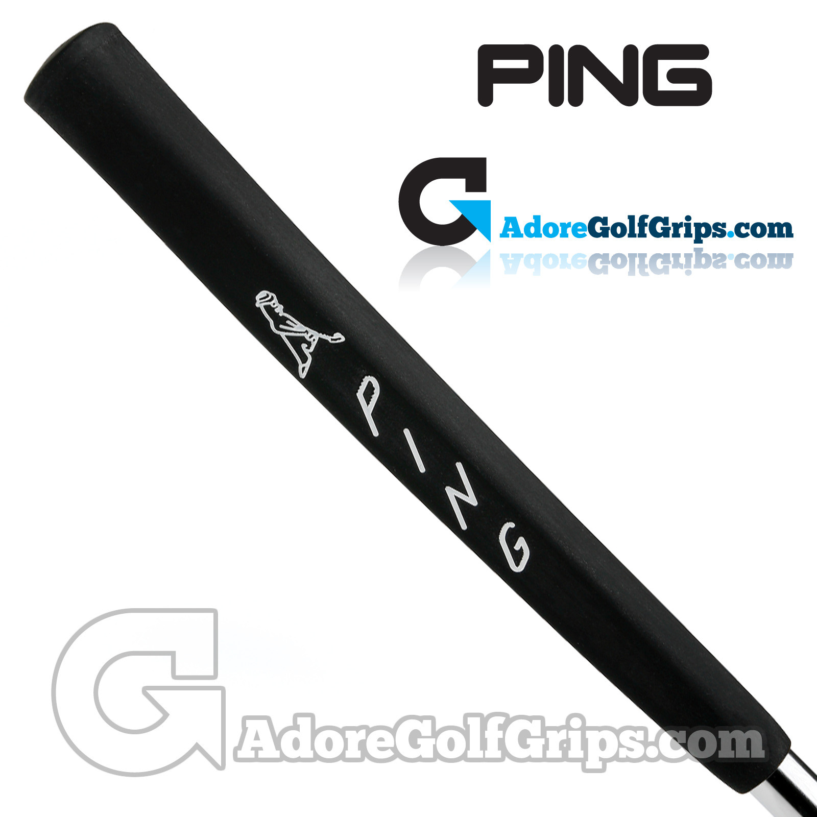 Ping PP58 Tour L Midsize Putter Grip - Black