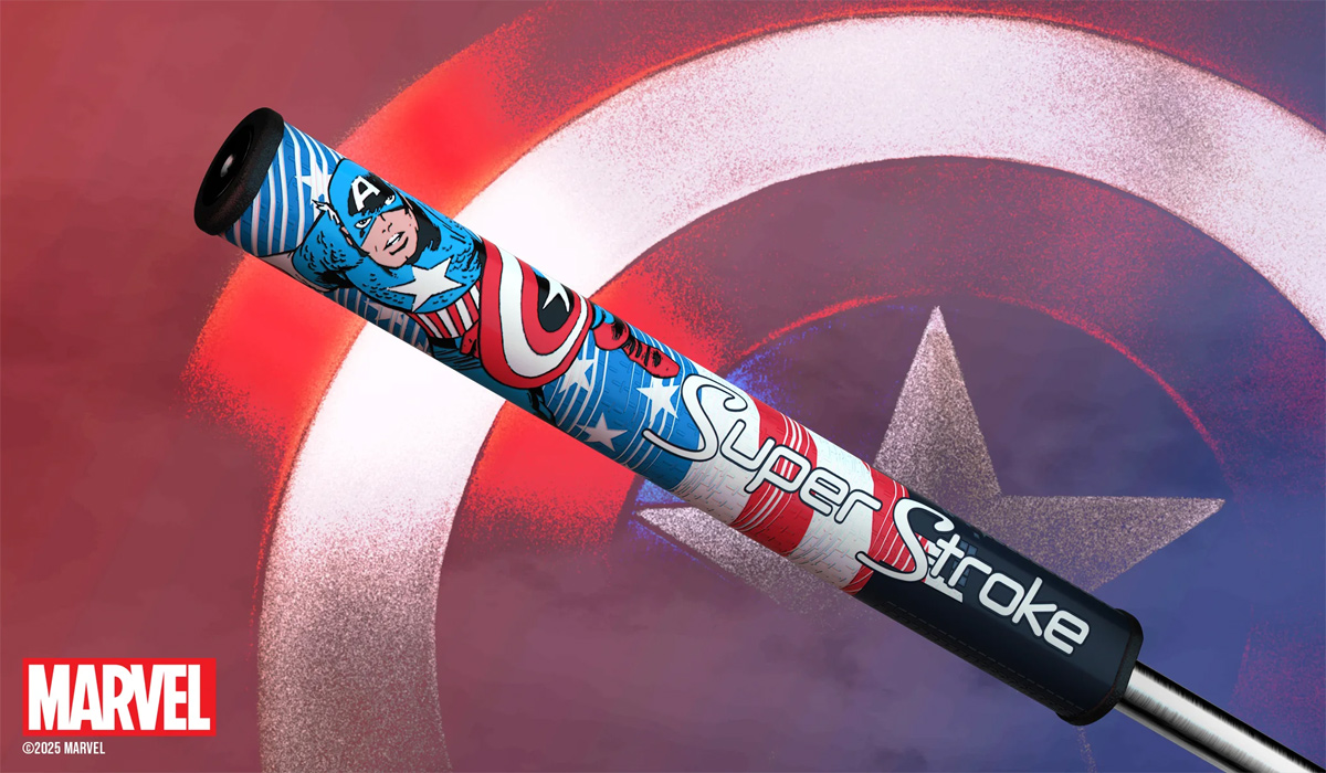 Putt Like a Super Hero - New SuperStroke Captain America Putter Grips ...
