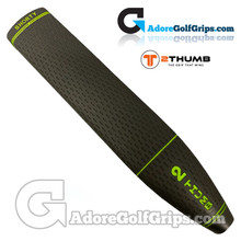 2 Thumb Classic Shorty Putter Grip - Black