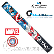 SuperStroke ZENERGY Tour 2.0 Marvel Hero Putter Grip - Captain America
