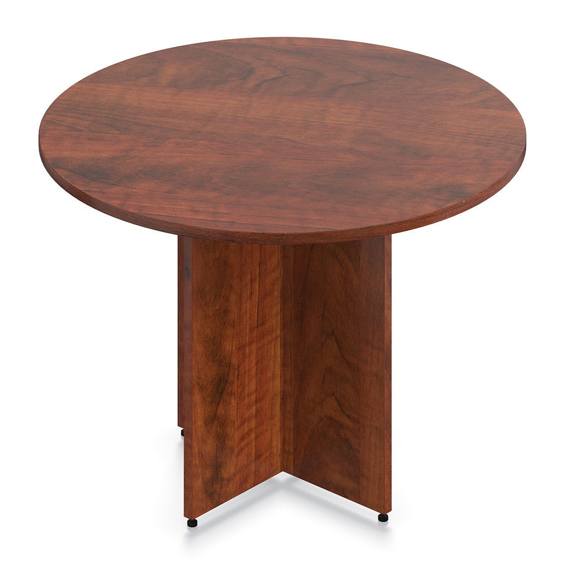 Offices To Go - Round Table/Cross Base - 42W x 29-1/2H - Everything For ...