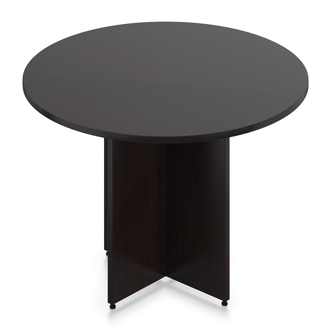 Offices To Go - Round Table/Cross Base - 42W x 29-1/2H - Everything For ...
