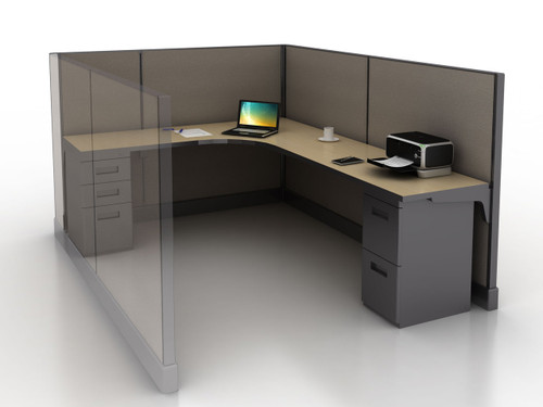 Friant System 2 Workstation - 72"Wide x 96"Deep x 53"High, Special ...