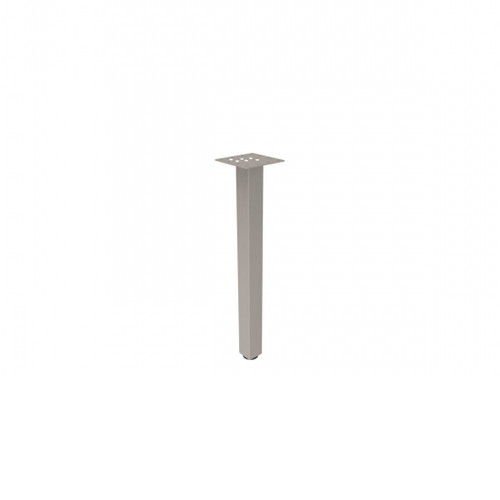 Offices To Go - 28"H Metal Square Post Table Leg - Set of Four ...