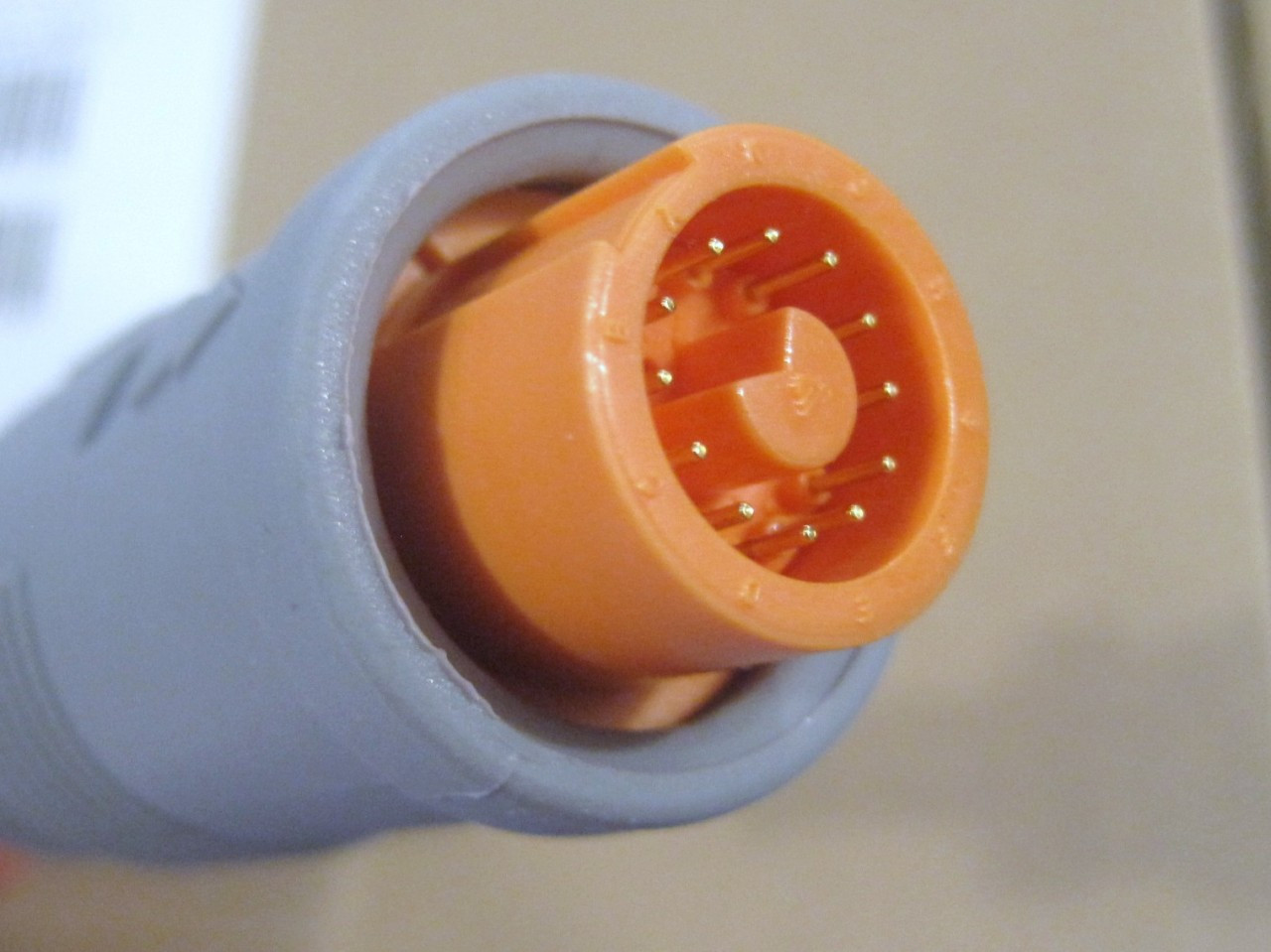 Transpac IV Monitor Cable for Disposable Transducer 12 Pin 15' Fukuda ...