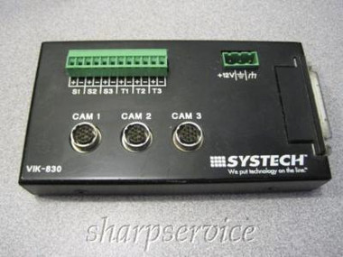 Systech VIK-830 3-Camera Video Interface VIK830 V1K830 - Arellon.com