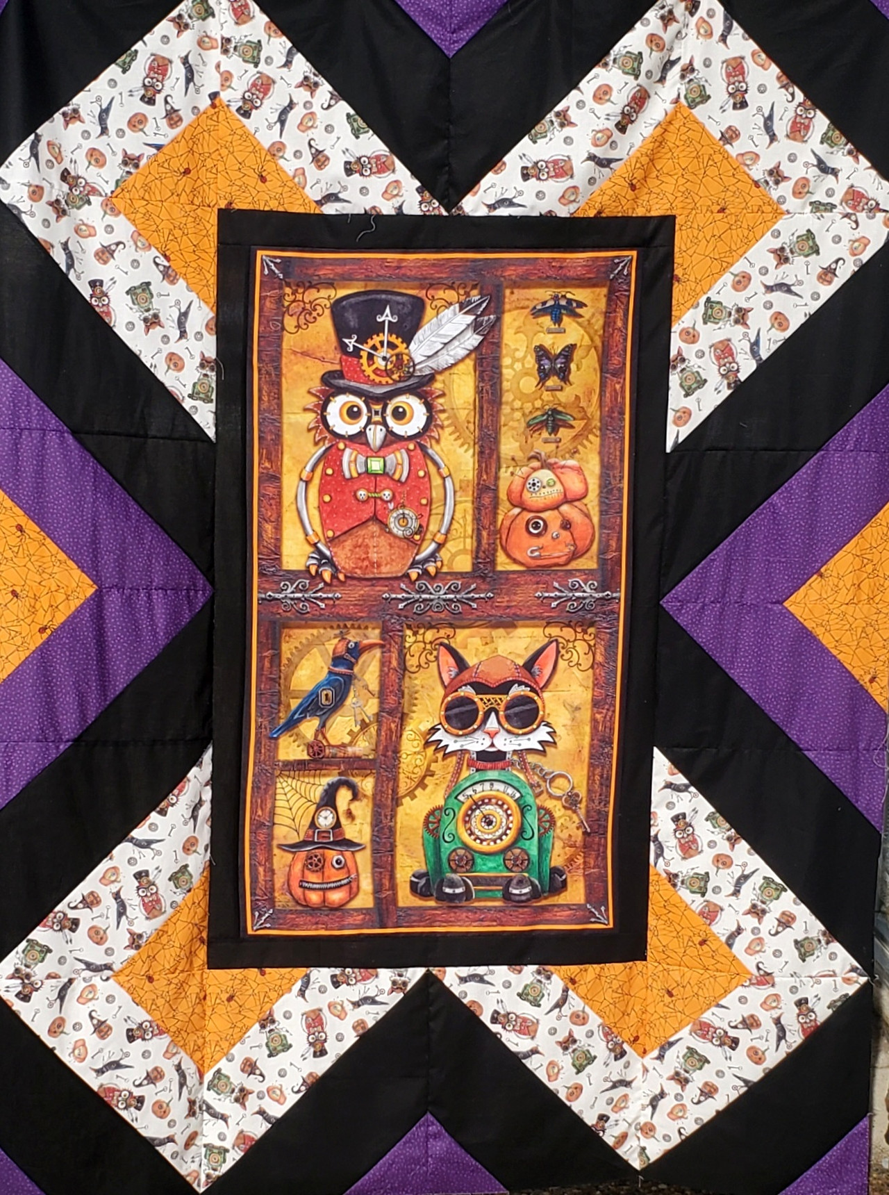 Halloween Steampunk Kit - The Iowa Quilt Block