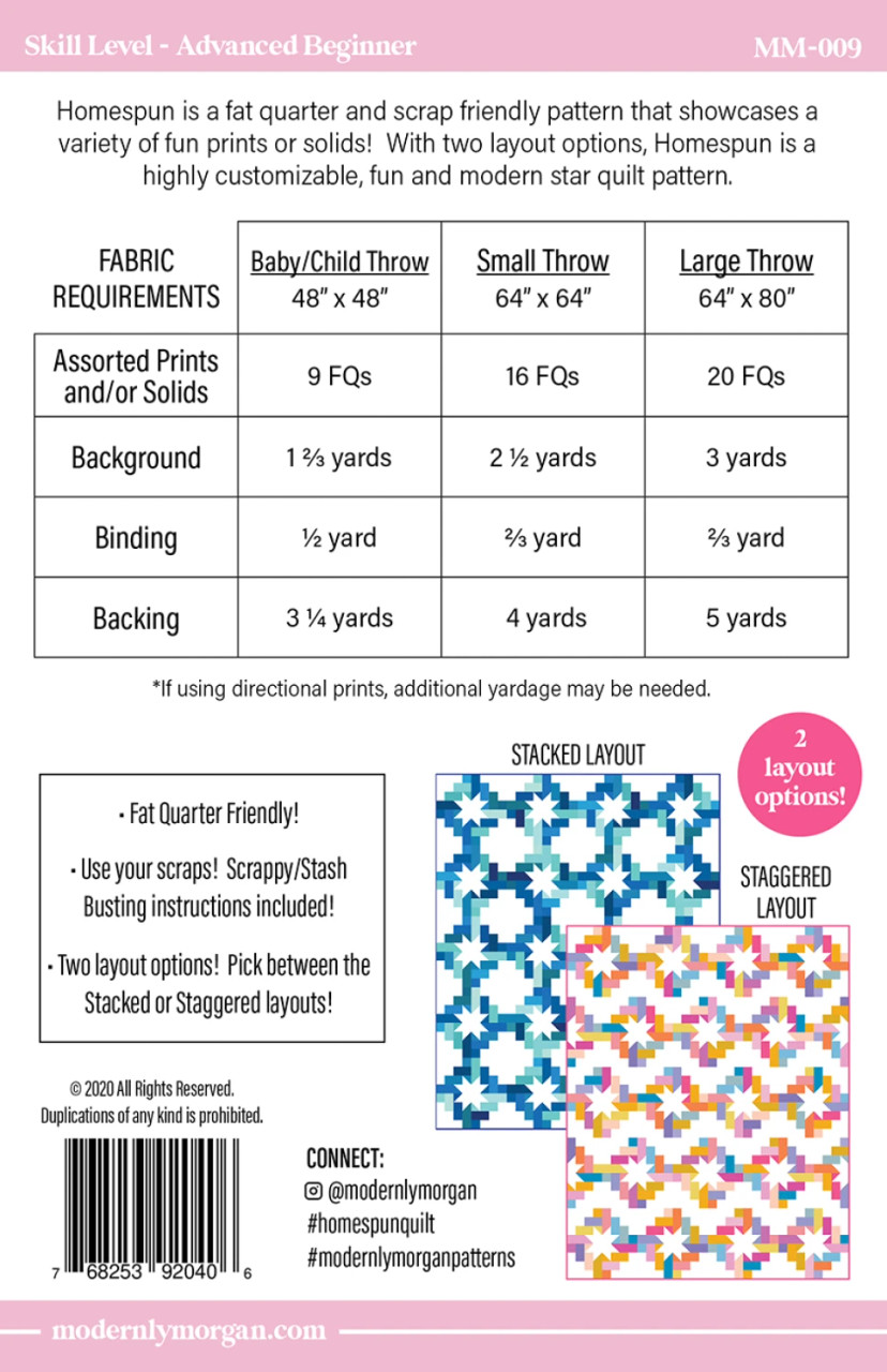 Homespun - The Iowa Quilt Block