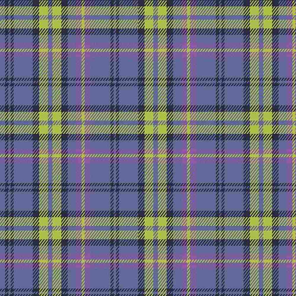 Primo Plaid Flannel Periwinkle - The Iowa Quilt Block
