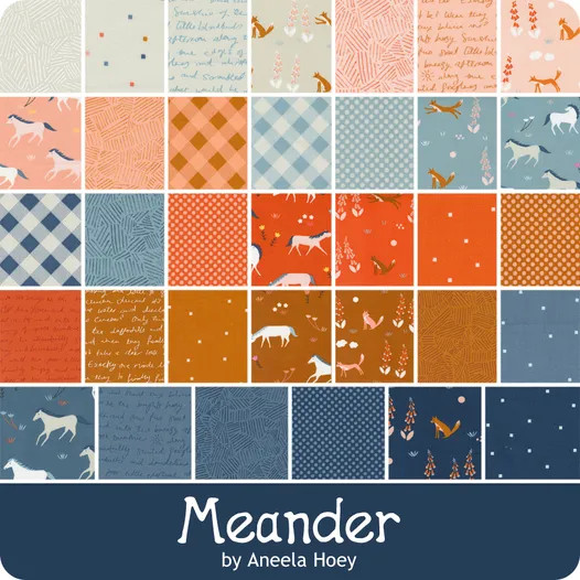 Meander Layer Cake - The Iowa Quilt Block