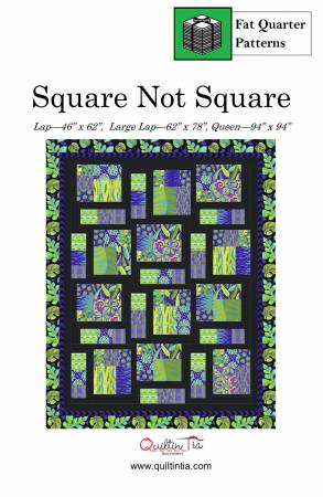 Square Not Square Fat Quarter Quilt Pattern - The Iowa Quilt Block
