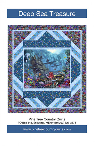 Deep Sea Treasure Quilt Pattern - The Iowa Quilt Block