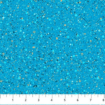 Gold Dust Azure - The Iowa Quilt Block