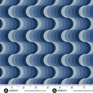 Birdie Groove Aquarius - The Iowa Quilt Block