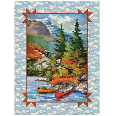 Farmer's Sunshine - Silent Lake Pattern - The Iowa Quilt Block
