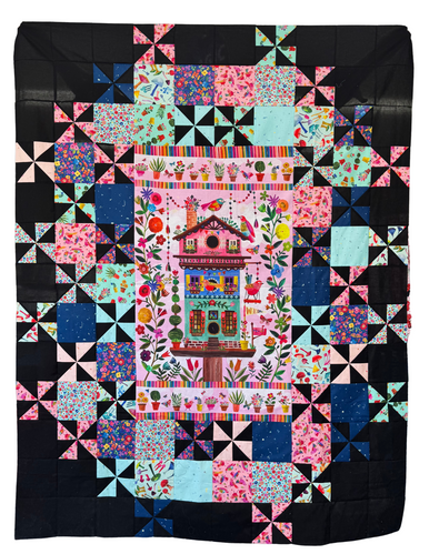 Songbird Quilt Kit: 60" x 78" - Incl Binding - The Iowa Quilt Block
