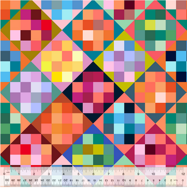 108" Colorblock - The Iowa Quilt Block