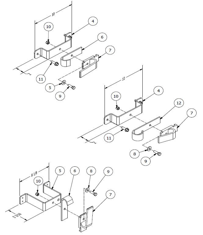 Crank Handle Holder Assembly