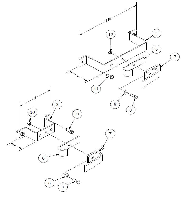 Crank Handle Holder Assembly