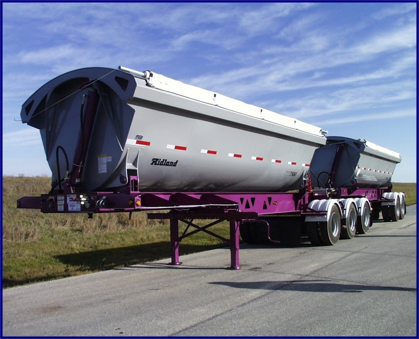 Load-Loc Manual Crank Tarp System for Side Dump Trailers