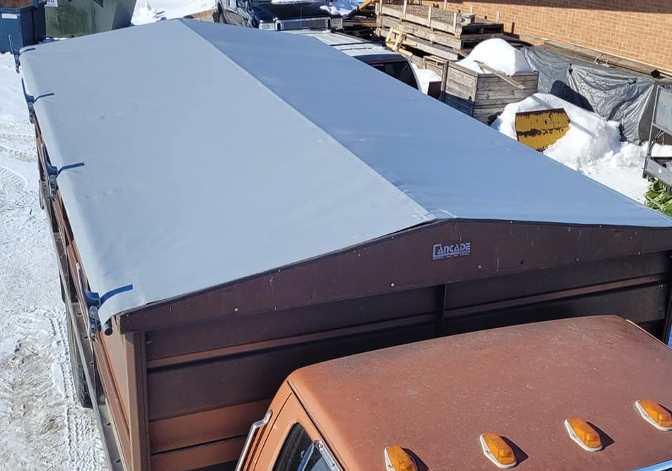 Asphalt Mesh Flip Tarp - Replacement Tarp