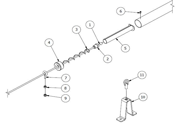 Load-Loc Return Assembly
