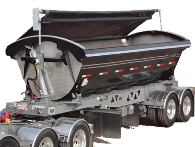 Side Kick 2 Tarp System For Side Dump Trailers, Over The Hoods ...